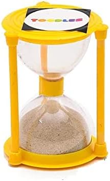 TOODLES Learnings Sand Dial Timer Clock, Sand Timer Watch Hourglass Toy ...