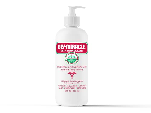 Amazon.com : Gly Miracle Natural Healing Skin Humectant Body Lotion 8 ...