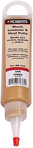 Roberts 3 oz. Tan Wood, Laminate and Vinyl Putty : Amazon.ca: Tools ...