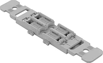 221-2502 | WAGO 221 Series mounting Carrier for Inline Connector | with Strain Relief | 2-Way ...
