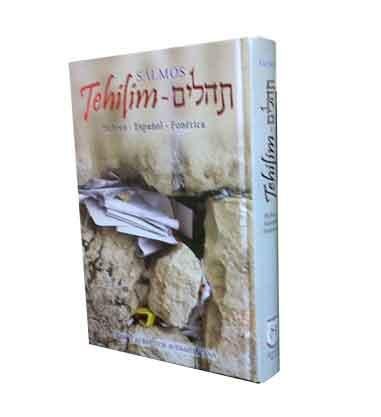 Tehilim Psalms in Spanish Hebrew and Transliteration - Large: Rabino ...