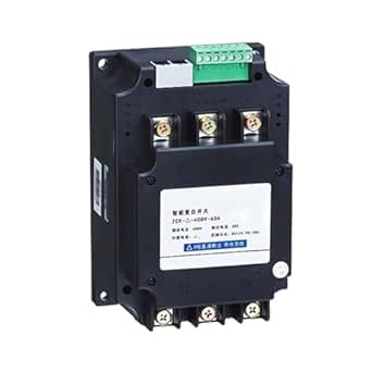 Amazon.co.jp: 400V 60A Low Voltage Reactive Power Composite Switch ...