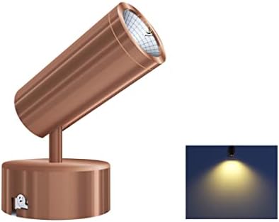 PESCA 6 Watt Rose Gold Finish LED Spotlight Focus Light Bedroom Reading ...