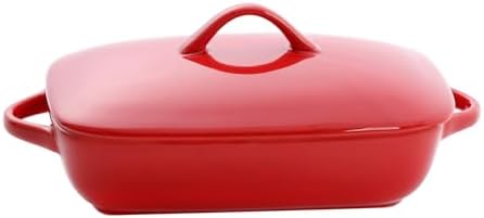Amazon.com: Baking Pan with Handles, Lasagna Pan Deep for Oven, Ceramic ...