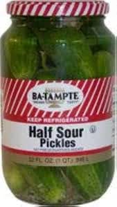 Amazon.com : Generic Pack of 2 Ba-Tampte Half Sour Pickles and Pack of ...