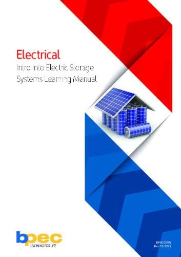 Amazon.co.jp: BPEC Electrical Energy Storage Systems Learning Manual ...