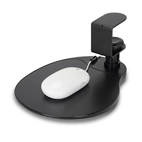 Snapklik.com : EHO Clamp On Mouse Platform, Clip On Pad Rotating 360 ...