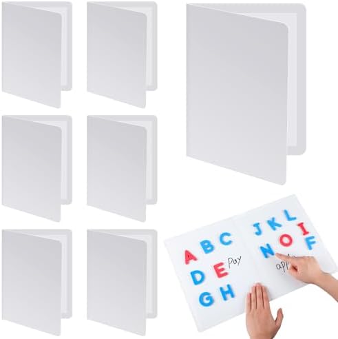 Amazon.com : Motipuns 6 Pcs Folding Magnetic Dry Erase Activity Boards ...