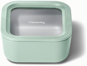 Amazon.com: Caraway Glass Food Storage, 10 Cup Glass Container ...