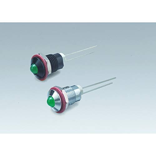 Amazon | サトーパーツ LEDブラケット(凸型､本体色:クローム､取付孔:φ8.1mm､赤) DB-1-F-CHR | LED | 産業・研究開発用品 通販