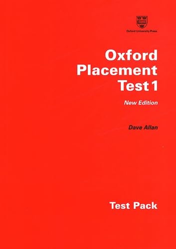 Oxford Placement Tests: Test Pack 1 : Allan, Dave: Amazon.in: Books