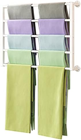 Wall Mount Scarf Display Rack – Metal Shawl Storage Stand for Retail ...