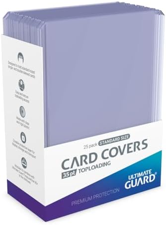 Ultimate Guard Card Covers Toploading 35 pt Transparent (25er-Pack ...