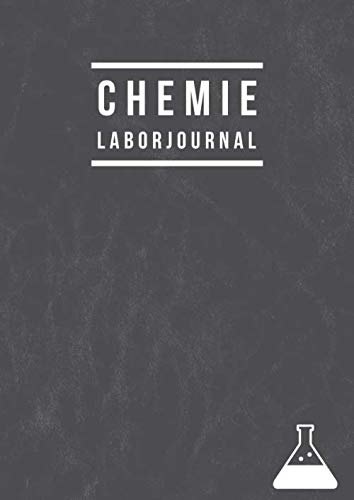 Chemie Laborjournal: Laborbuch A4 Kariert | Labor Notizbuch mit ...