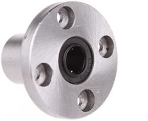 Amazon.com: LMK6/8/10/12/16UU Square LMF8UU Round LMH8UU Oval Flange Bushing Router Shaft CNC ...