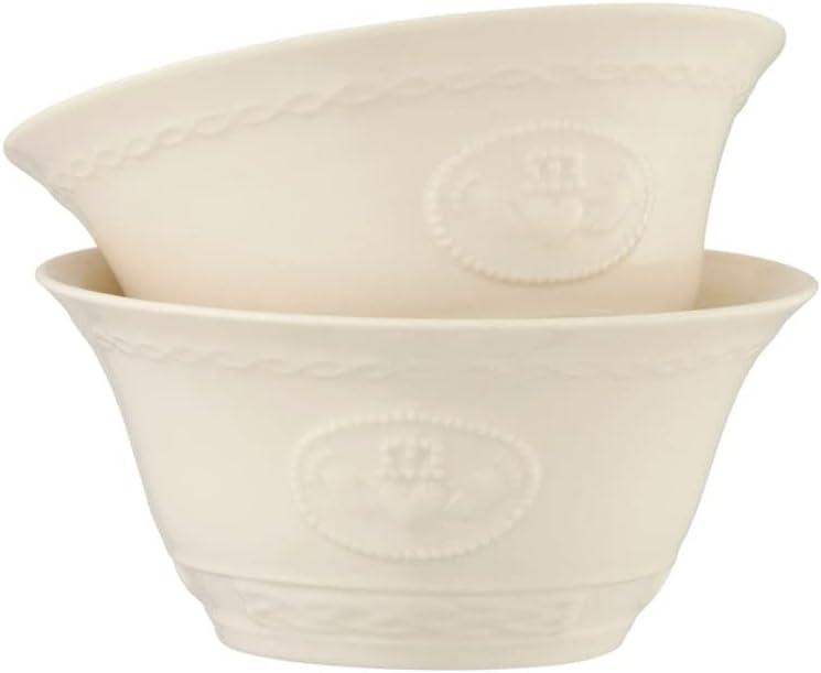 Amazon.com | Royal Tara Irish Ceramic Blessing Bowls Set of 2 Shamrock ...