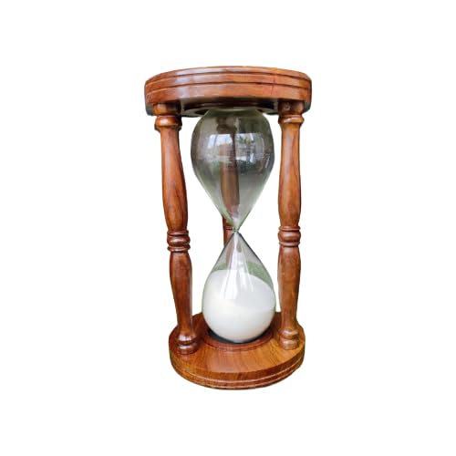 Brass Sand Timer Antique Brass Sand Timer 30MIN APROX Hour Glass for ...
