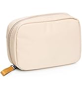 Amazon.com : Hekyip Rectangular Beauty Bag, Small Travel Makeup Bag for ...
