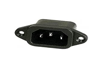 Connectors, IEC connector, 250V / 10 Amp, 220002 : Amazon.in ...