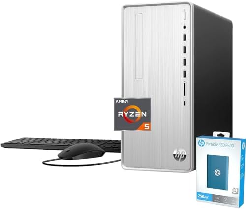 Amazon.com: HP Pavilion Desktop Tower Computer, Intel 8-Core i7-11700F ...