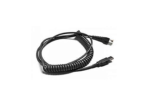 Amazon.com: Code CRA-C514 Coiled USB Affinity Cable for CR1000 and CR1400 Scanner, 14' Length ...