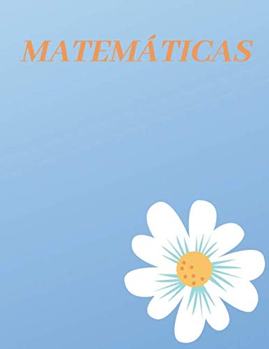 MATEMÁTICAS: Cuaderno Cuadriculado para tomar notas y estudio de ...