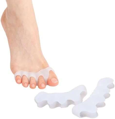 Amazon.com : Toe Separators for Toes – Gel Toe Spacers for Bunion ...
