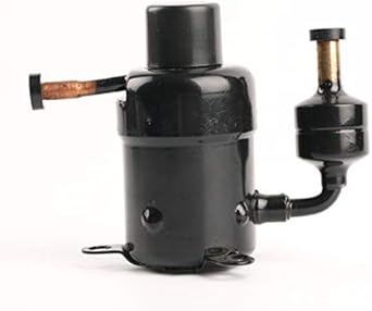 Amazon.com: 12V Small Refrigeration Compressor Mini Rotary Compressor ...