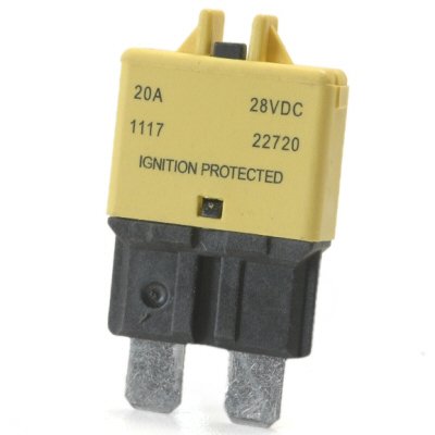 ATC 20 Amp Resetable Circuit Breaker Blade Fuse: Amazon.com: Tools ...