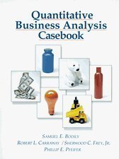Quantitative Business Analysis Casebook: Bodily, Samuel E., Carraway ...
