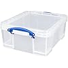Amazon.com: Really Useful Box 17 Liter Plastic Storage Bins with Snap ...