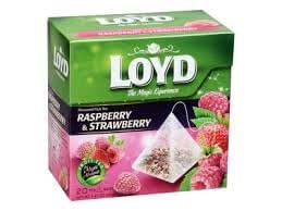 Amazon.com : Loyd Fruit Tea Raspberry & Strawberry Flavored, 20 teabags ...