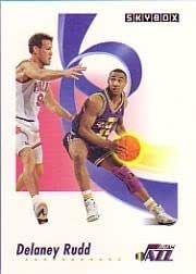 Amazon.com: 1991 SkyBox Basketball Card (1991-92) #284 Delaney Rudd ...