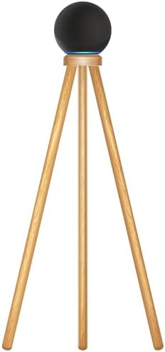 Amazon.com: HOOKMEMO Compatible for Echo 4th Gen Speaker Wood Stand ...