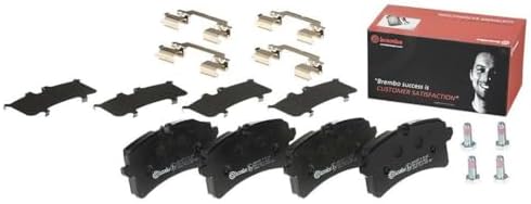 Amazon.com: Brembo P65040 Low-Met Rear Disc Brake Pad Set PORSCHE OE ...