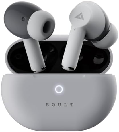 Boult Audio Curve Buds Pro with 100H Playtime, 4 Mics Clear Calling ...