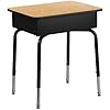 Amazon.com: Flash Furniture Billie Open Front Student Desk for ...