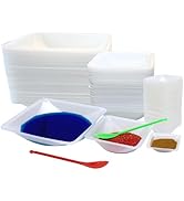 Amazon.com: Weigh Boats Medium (100ml, 125 Pack) Disposable Plastic ...