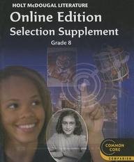 Holt McDougal Literature: Common Core Online Edition Selection ...