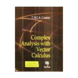 Amazon.in: Buy Complex Analysis With Vector Calculus Book Online at Low ...