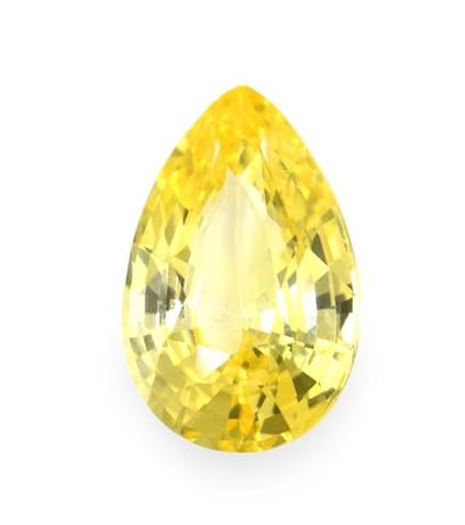 Venus Gems Gallery Pukhraj Stone Original Certified 5 Ratti Yellow ...