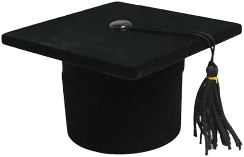 Amazon.com: Amosfun Graduation Cap Shaped Ring Box Creative Jewelry Storage Box Ring Organizer ...