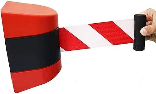 Amazon.com: Retractable Barrier Tape - Wall Mounted Safety Belt with ...