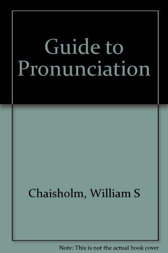 Webster's New World Guide to Pronunciation: Easy Pronunciations for ...