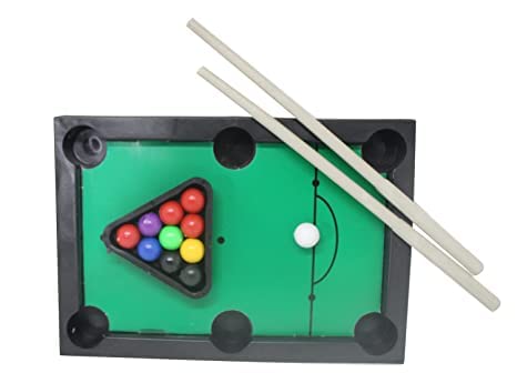 Confidence Mini Pool Toy Snooker Table Game Set for Kids -Indoor ...
