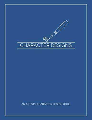 My Character Designs - An Artist's Character Design Book: 8.5 in x 11 ...