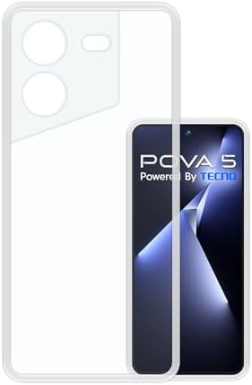 VIDO Transparent Back Case Cover for Tecno Pova 5 Pro 5G (Soft ...
