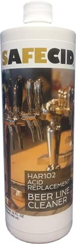 Amazon.com: Safecid HAR102 Acid Cleaner 32 Fl Oz - Powerful & Safe Beer ...