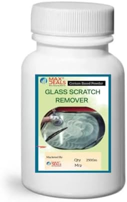 MAX DEALS Glass Scratch Remover Cerium Oxide Powder, 250 Gm, Glass ...