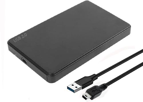 Anciary USB 2.0 2.5 Inch SATA to USB External Hard Drive Enclosure HDD ...